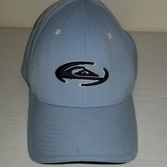 Quiksilver | Accessories | Baby Blue Quicksilver Fitted Hat | Poshmark